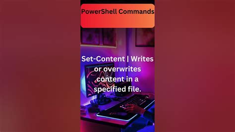 Powershell Command Tips Youtube