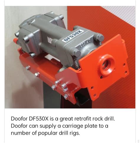 Hydraulic Drifter Df530x At Best Price In Secunderabad Id 2850319935191