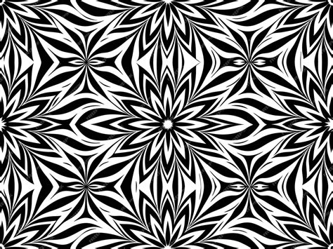 Black And White Lines Abstract Background Premium Ai Generated Vector