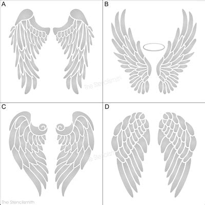 Angel Wings Template