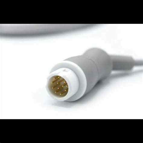 Philips Ecg Cable 12 Pin With 5 Leads Grabber Cables Patient Monitor
