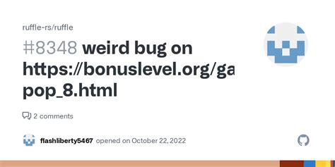 Weird Bug On Gamesgamehog Pop8html · Issue