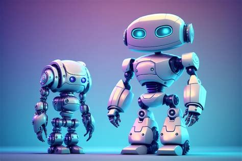 premium ai image robotic group discussion powered by ai technology