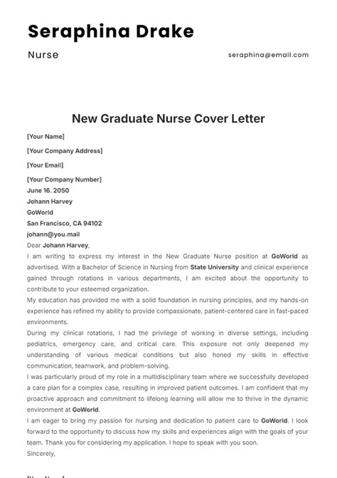 Proper Format Of Cover Letter