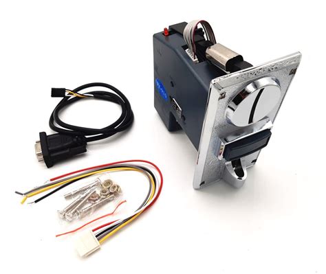 Jy 910 Rs232 Pulse Output 1 10 Type Of Coins Multi Coin Acceptor To Pc Coin Selector To Com Usb