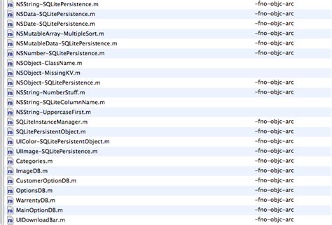 Iphone Arc Memory Issue With Sqlitepersistence Class Stack Overflow