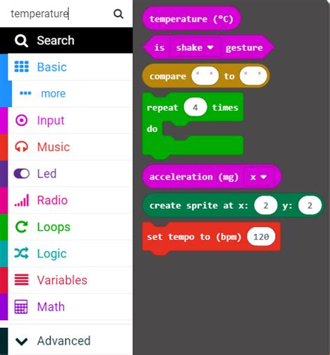 Makecode Microbit Tutorial Block Language Getting Started How To Use The Editor Latest