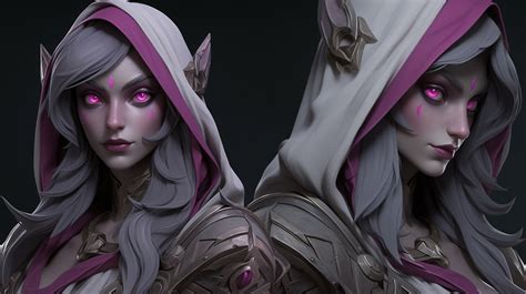 Artstation 300 Templar Assasin Head References4k Artworks