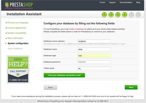 how to install the prestashop open source ecommerce tool on linux