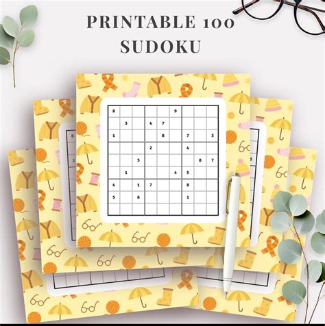 Sudoko Printable 200 Sudokus Printable Soduko Pdf Printanle 100 Pages Instant Download Soduko