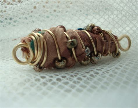 Bead Original Wrapped Fabric Bead