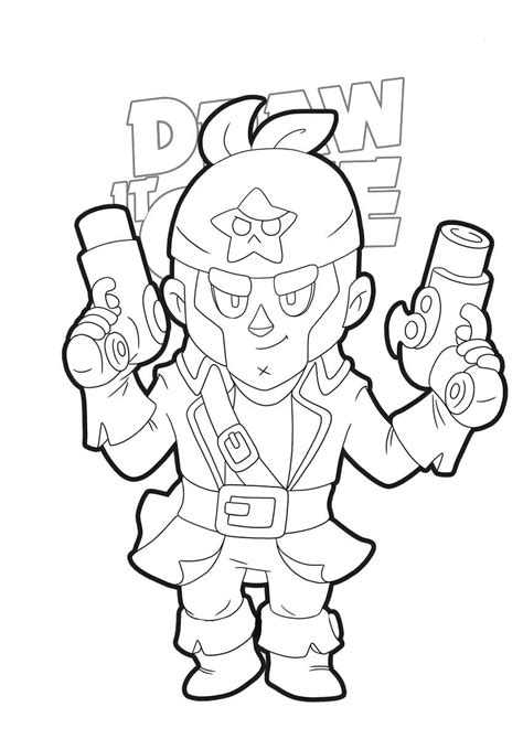 Coloring Page Brawl Stars Colt Supercolored The Best Porn Website