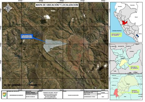 Mapa De Ubicacion Y Localizacion Pdf
