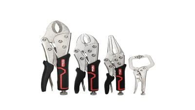 Hyper Tough 4 Piece Locking Pliers At 1000
