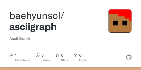 Github Baehyunsolasciigraph Ascii Graph