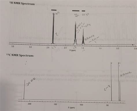 solved 1 use the given spectral data and answer the