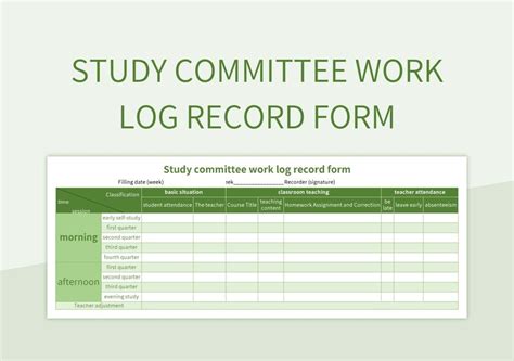 Free Log Monitoring Templates For Google Sheets And Microsoft Excel Slidesdocs