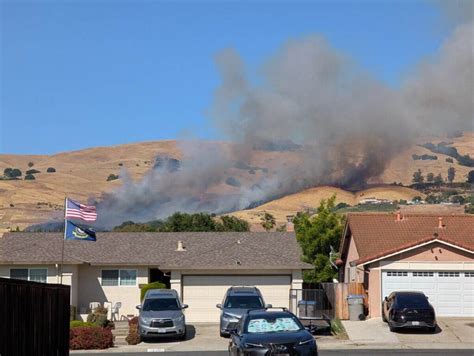 East San Jose Wildfire Contained At 75 After Burning 100 Acres Only 8