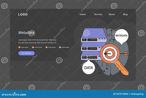 Metadata Data Annotation And Cataloging Essential Information Stock