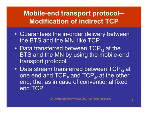 Mobile Computing Indirect Tcp Pdf Computer Networking Computing