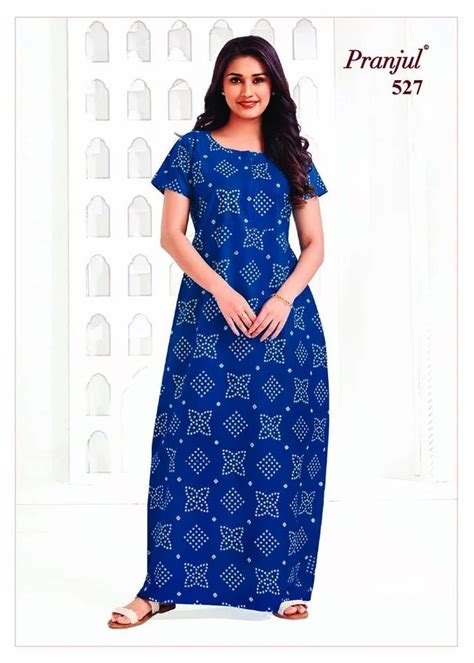 Pranjul Pragati Nighties At Rs 210 Piece Cotton Nighty In Surat Id 2853655585655
