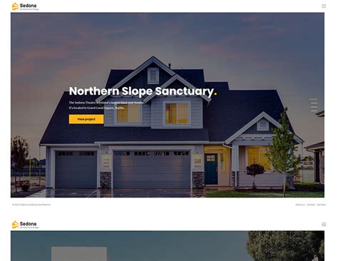 Sedona Architecture Construction Elementor Wordpress Theme Deothemes
