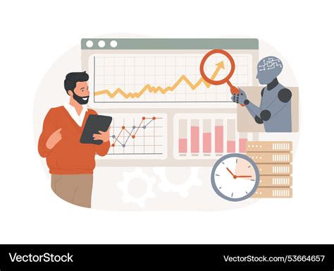 Predictive Analytics Data Vector Images Over 2400