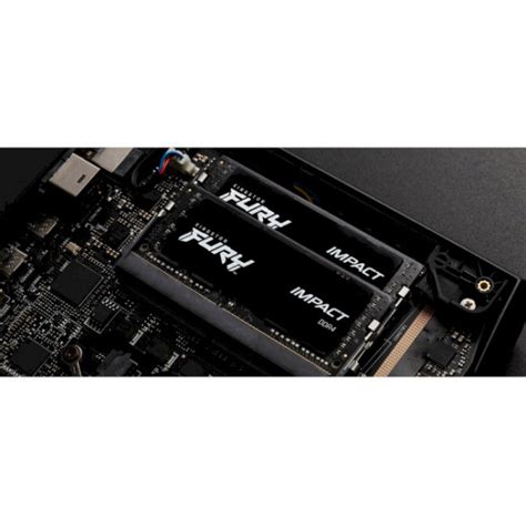 Память Ddr Kingston Fury Impact Ddr4 3200 Sodimm 8gb Cl20 22 22 1 2v Kf432s20ib 8 купити