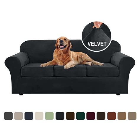 Sanmadrola Sofa Cover Slipcover Couch Cover Set For 3 Seat Sofa Super