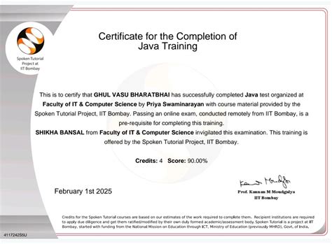 Ghul Vasu On Linkedin Java Iitbombay Spokentutorial Learning Artificialintelligence