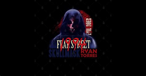 Fear Street Skullmask Fear Street Sticker Teepublic