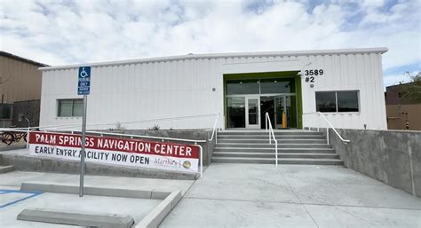 Early Entry Facility Opens At The Palm Springs Homeless Navigation