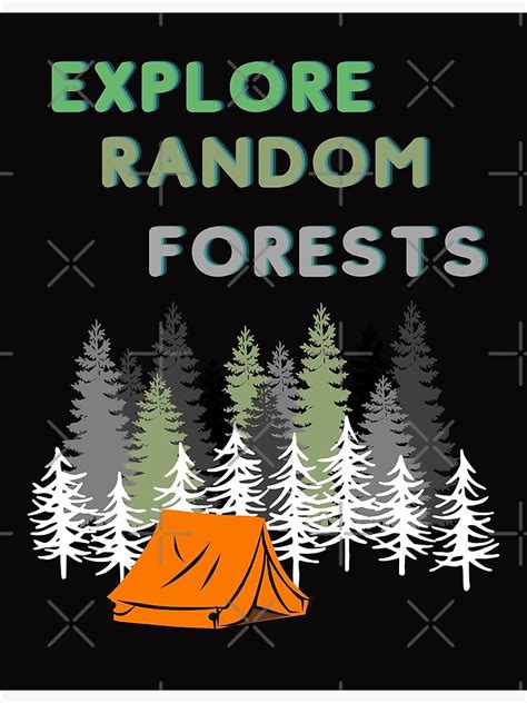Explore Random Forests Joke Coding Data Science Design Poster For Sale By T N Redbubble