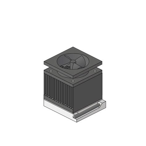 Cpu Heatsink Fan Socket Openclipart