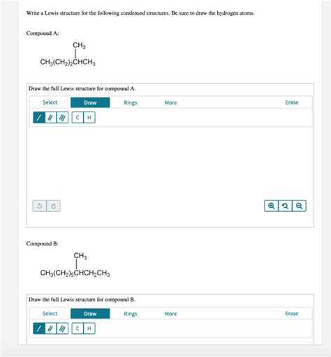 Solved Write a Lewis structure for the following condensed | Chegg.com