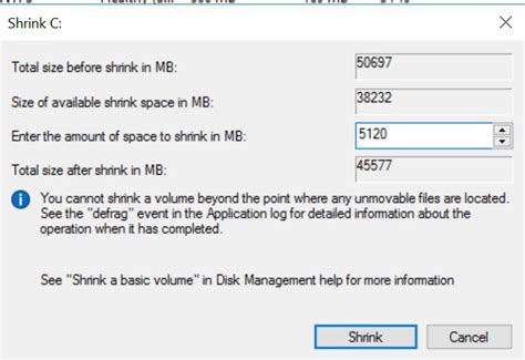 how to create a partition of 5 gb with ntfs formatting in windows