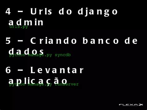 Django Admin Em 10 Passos Ppt