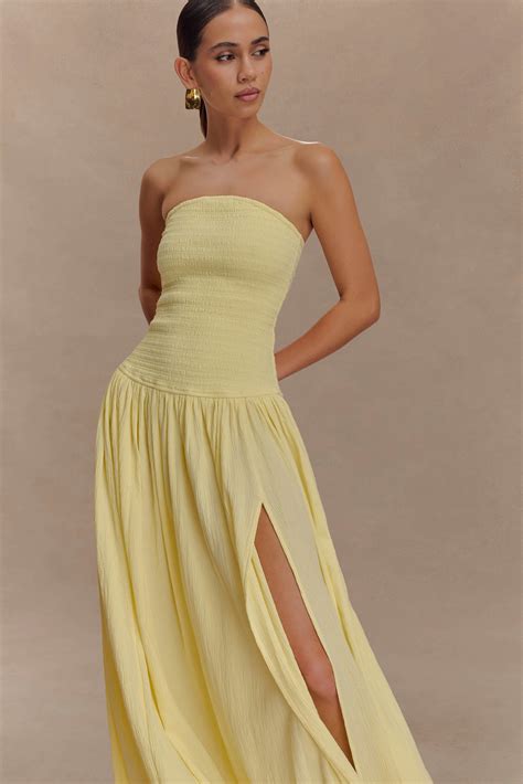 Yellow Dresses Shop Lemon Neon And Mustard Dresses And Meshki Us