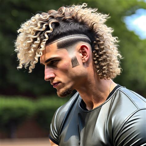 15 Burst Fade Mullet Curly Hair Ideas To Inspire Your Next Look Burst