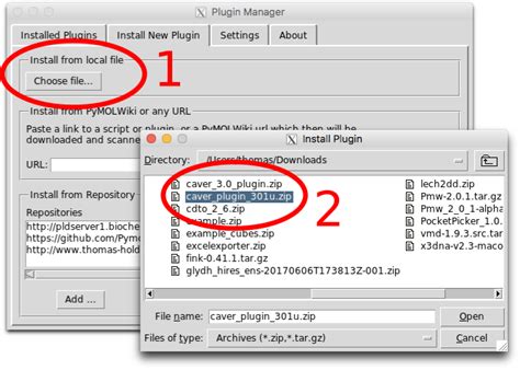 Caver3 PyMOLWiki