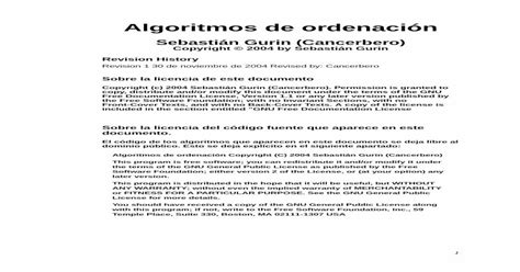 Download Pdf Algoritmos De Ordenación