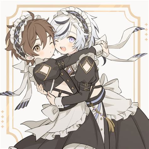 Eiden And Blade Nu Carnival Drawn By Chocomilknu Danbooru