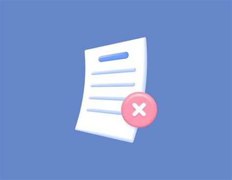 Cancel Document D Images Stock Photos D Objects Vectors Shutterstock