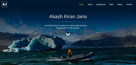 GitHub Akashkiranjana Personal Website Resume Website Of Akash Kiran Jana