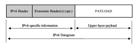 Ipv6 Packet Format Download Scientific Diagram