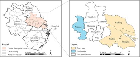 Cellular Signaling Data Spatial Extent And Study Area Cellular Data Download Scientific