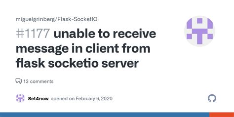 Unable To Receive Message In Client From Flask Socketio Server · Issue