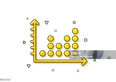 도트 플롯 그래프 아이콘입니다 프레젠테이션 차트 기호입니다 벡터 고급에 대한 스톡 벡터 아트 및 기타 이미지 고급 그래프