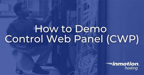 control web panel demo methods inmotion hosting