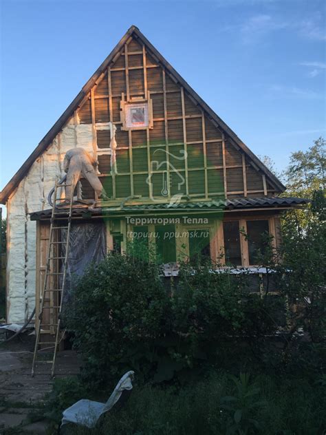 Утепление ППУ пенополиуретаном - надёжно! Работаем в Москве и ...